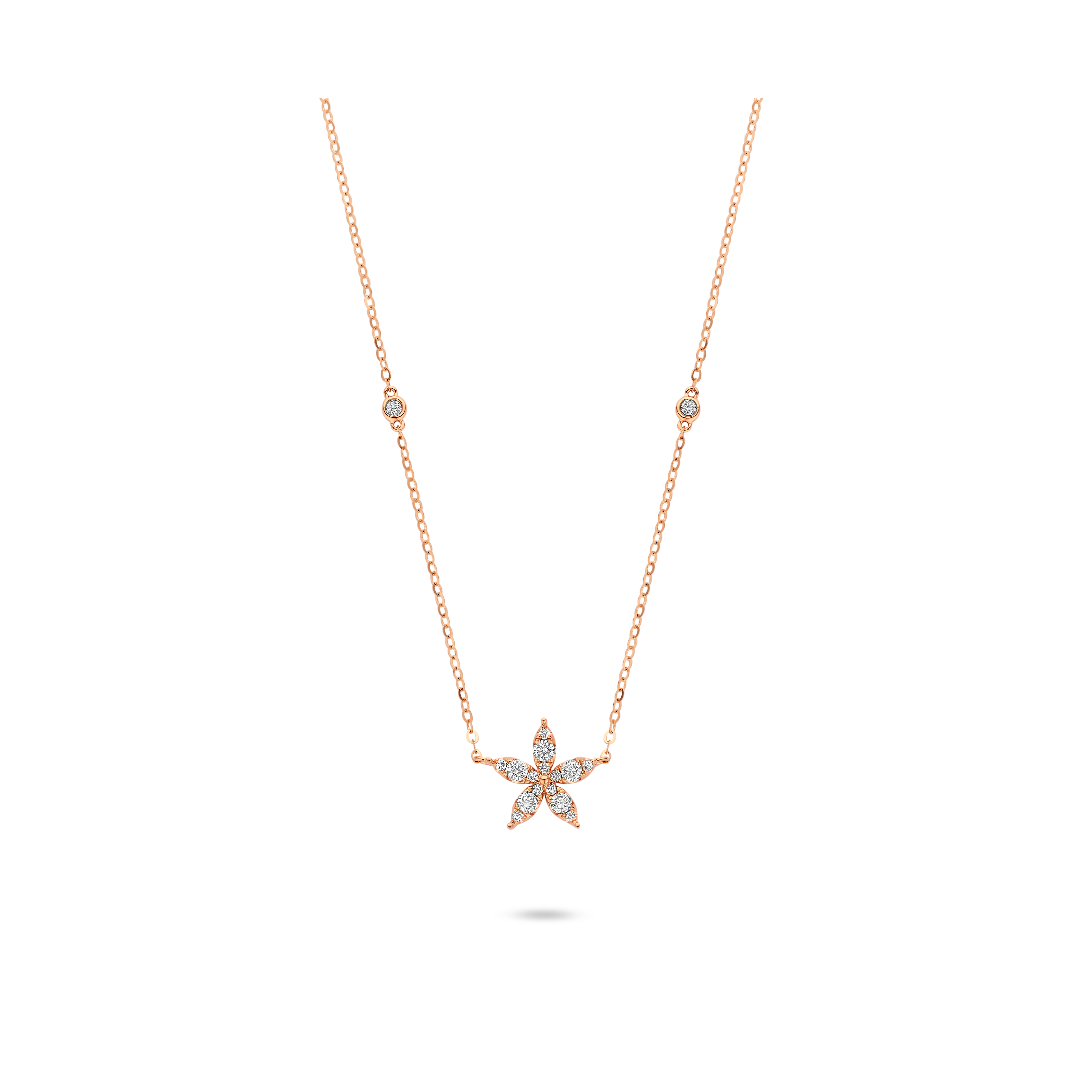 Gigi by GASSAN Collier Rainbow Forest Flower - GASSAN